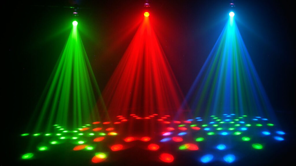 Chauvet Mushroom LED Effect Lights | Waikato Sound & Lighting Rental